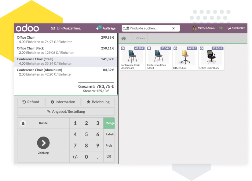 Leistung - Odoo Onlineshop - bloopark.de